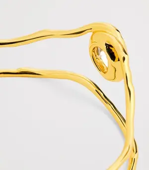 Alexis Bittar Plated Asterales Cuff Bracelet
