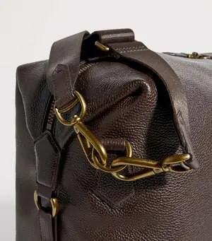 Polo Ralph Lauren Grained Leather Duffle Bag