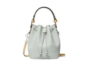 Tory Burch T Monogram Pebble Mini Bucket Bag