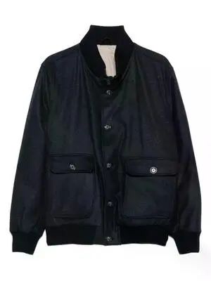 BARBA NAPOLI Cashmere Bomber Jacket