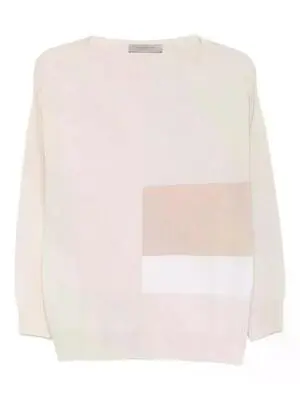 D.exterior Crew-neck Sweatshirt - Neutrals