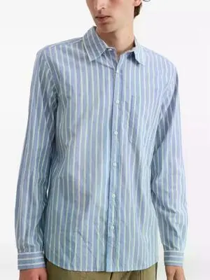 DEAN EDMONDS Striped Pocket Shirt