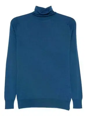 John Smedley Cherwell Merino Wool Turtleneck Sweater