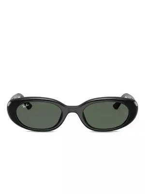 Ray-ban Oval-frame Sunglasses - Black