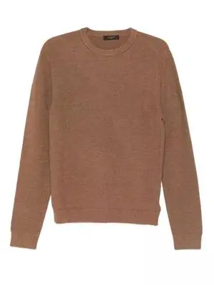 ZANONE Crew-neck Sweater - Brown