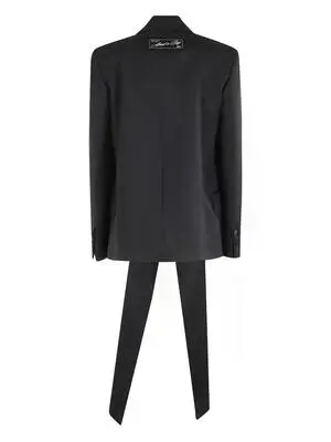 Erika Cavallini Drape-detailed Blazer
