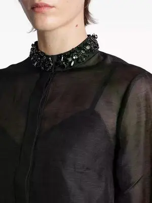 Zimmermann Embellished Collar Blouse