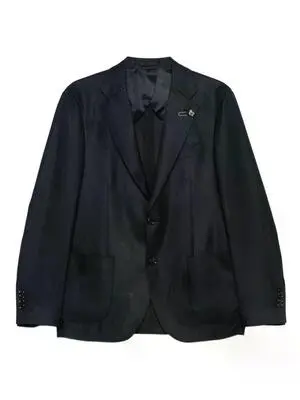 LARDINI Button Virgin Wool Blazer