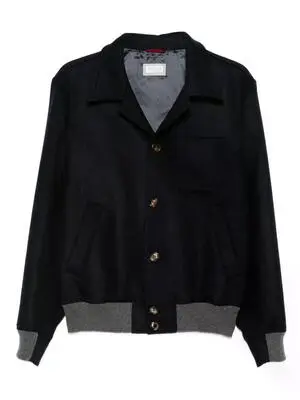Brunello Cucinelli Wool Bomber Jacket