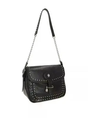 Bally Beckett Studded Shoulder Bag