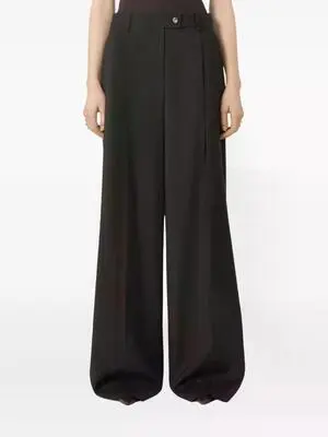 Sportmax Button Wool Trousers