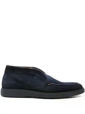 Santoni Suede Loafers