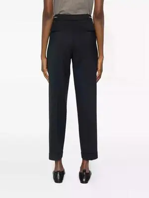 Peserico Pressed-crease Wool Trousers