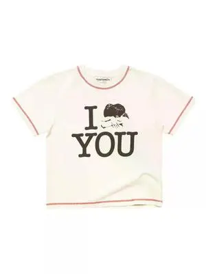 CARNE BOLLENTE Love You Tender T-shirt - White