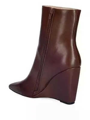 TWINSET 100mm Pointed-toe Wedge Boots