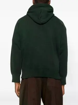 Sacai X Carhartt Wip Pocketed Hoodie - Green