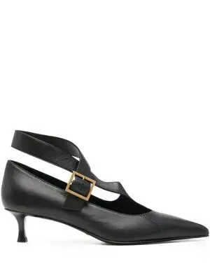 Khaite 45mm Sloan Buckle-strap Pumps