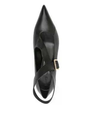 Khaite 45mm Sloan Buckle-strap Pumps
