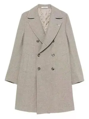 Tagliatore Double-breasted Wool Coat