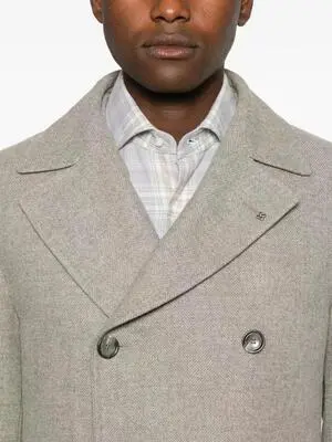Tagliatore Double-breasted Wool Coat