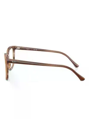 Ray-ban Square-frame Glasses - Neutrals