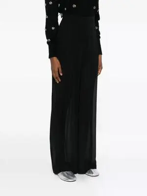 Alberta Ferretti Pleated Wide Leg Trousers