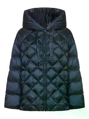 Max Mara Quilted Hooded Coat