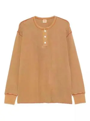 Gramicci Button-placket Waffle Sweater