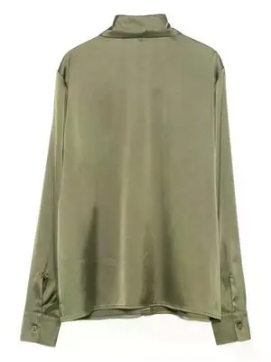 D.exterior Satin Shirt