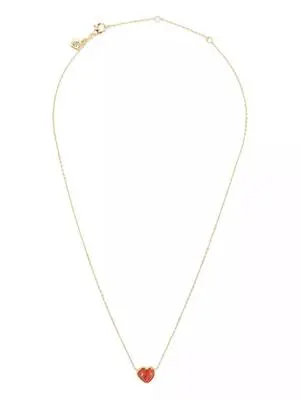 RYENN'S EYES 14k Plated Heart Necklace - Gold