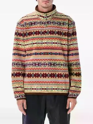 Ralph Lauren Patterned Buttoned Sweater