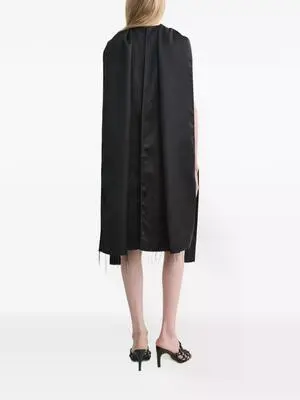 TOTEME Scarf-detail Cocoon Mini Dress - Black