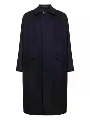 Giorgio Armani Single-breasted Cashmere Coat