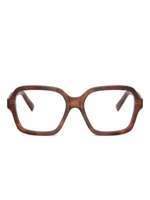 Miu Miu-Geometric-Frame Glasses
