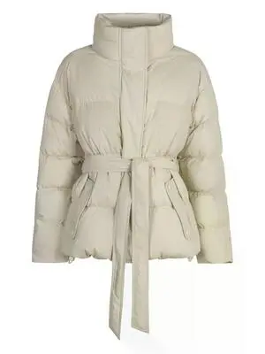 Women's Belted Puffer Jackets