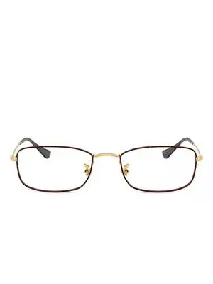 Ray-ban Rectangle-frame Eyeglasses - Black