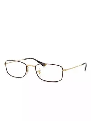 Ray-ban Rectangle-frame Eyeglasses - Black