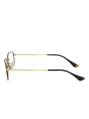 Ray-ban Rectangle-frame Eyeglasses - Black