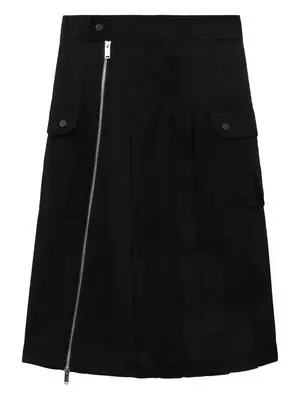 3.1 Phillip Lim Zip Pleated Skirt