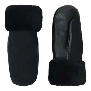 Mackage Jazmina Quilted Mittens - Black-black