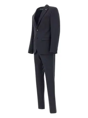 MANUEL RITZ Dress With Straight Trousers - Blue