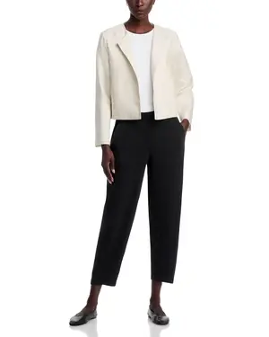 Eileen Fisher Textured Silk Jacket