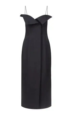FFORME Skylar Cotton-silk Midi Dress