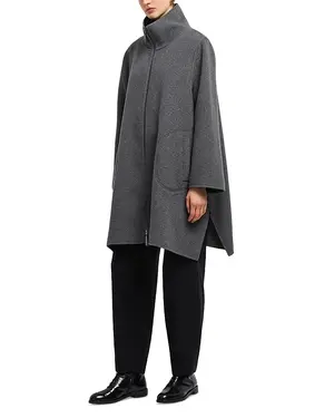 Emporio Armani Zip Up Coats For Women