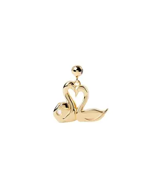 PDPAOLA Love Swans Charm