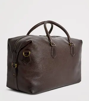 Polo Ralph Lauren Grained Leather Duffle Bag