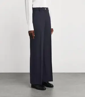 Sandro Wool-blend Pinstriped Trousers