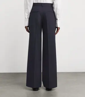 Sandro Wool-blend Pinstriped Trousers