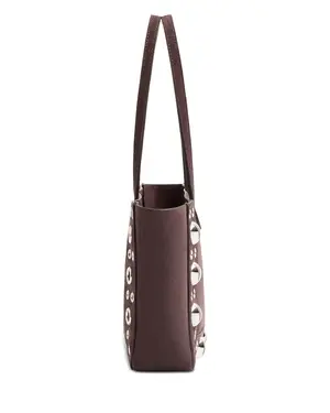 Valentino Garavani Nellcote Mini Shopping Tote Bag - Brown