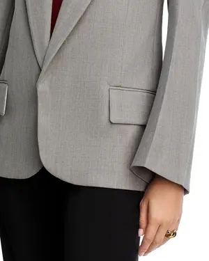Victoria Beckham Sculptural Sleeve Blazer